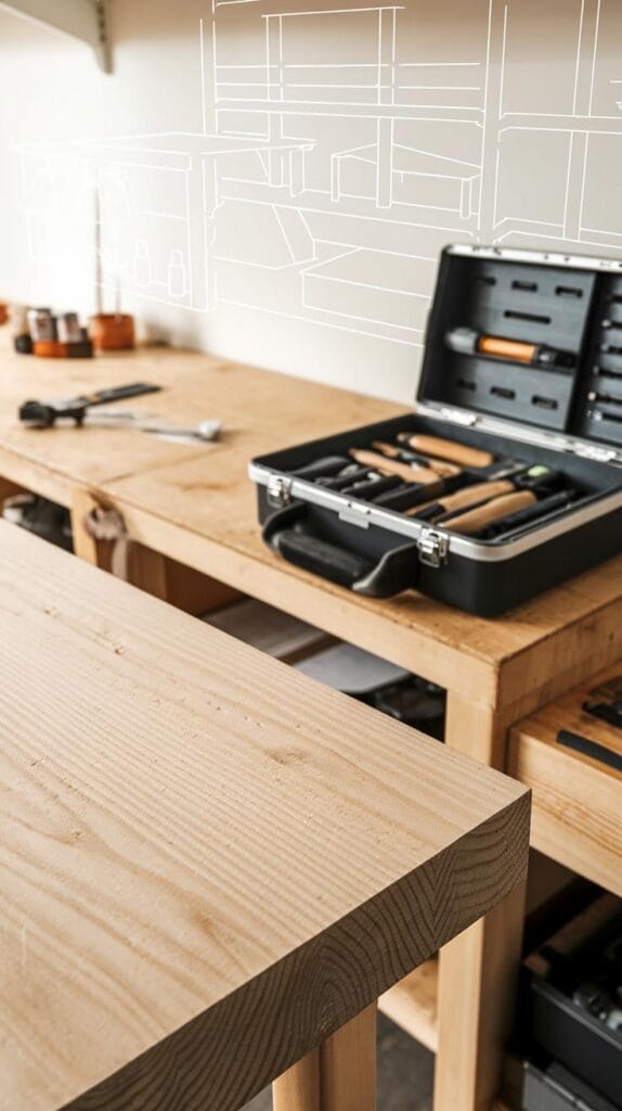 Work Bench Setup Ideas For Efficient Workshops – Hello Homey!