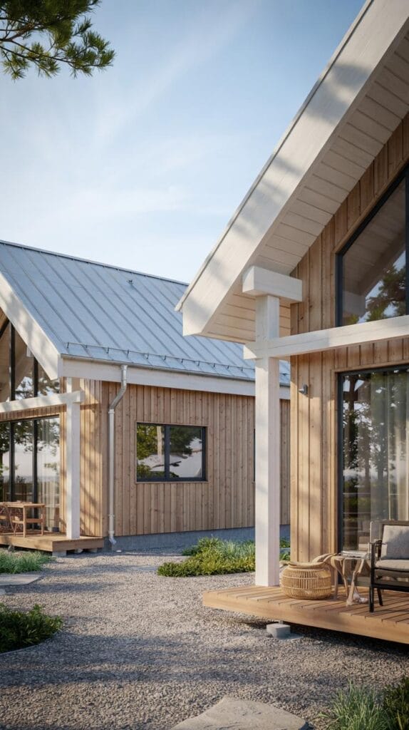 Minimalist Landscaping For A Stunning Scandinavian Exterior – Hello Homey!