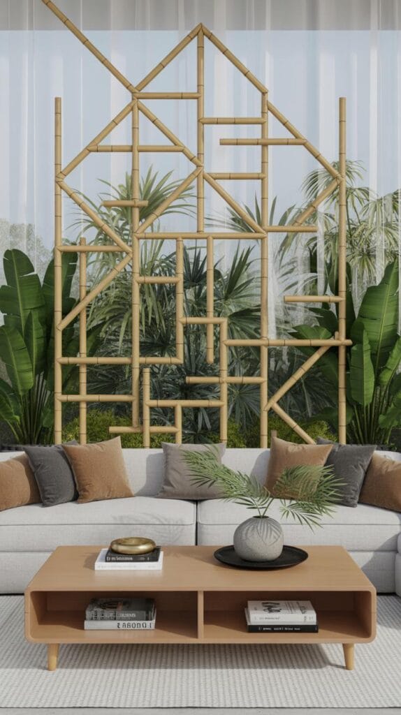 Stunning Bamboo Wall Accents For Tropical Vibes – Hello Homey!